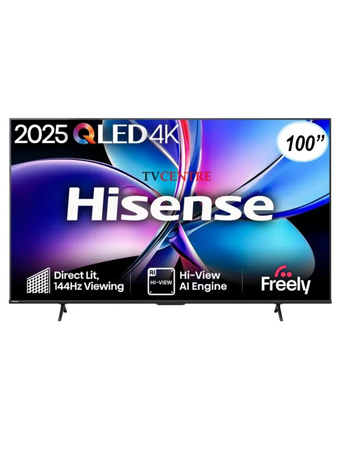 Hisense 100" Q7Q 144Hz VRR QLED 4K UHD Vidaa Smart TV - 100Q7QKEN (New ...